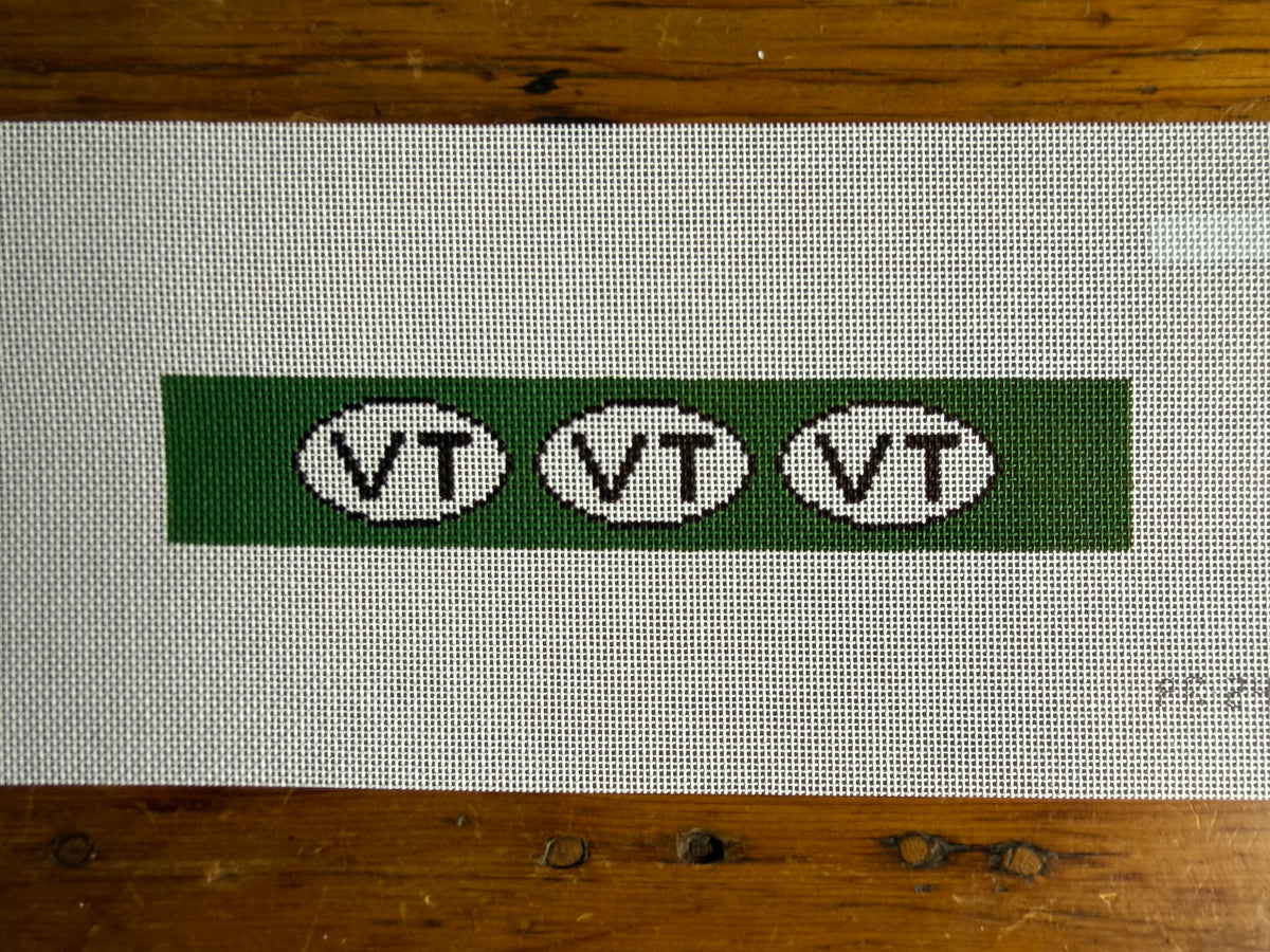 Vt Euro Key Fob – Pip & Roo Needleworks