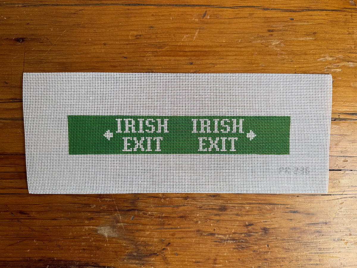 Irish Exit Key Fob – Pip & Roo Needleworks
