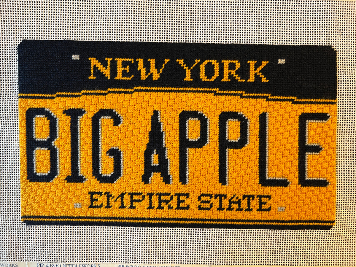 Big Apple Plate – Pip & Roo Needleworks