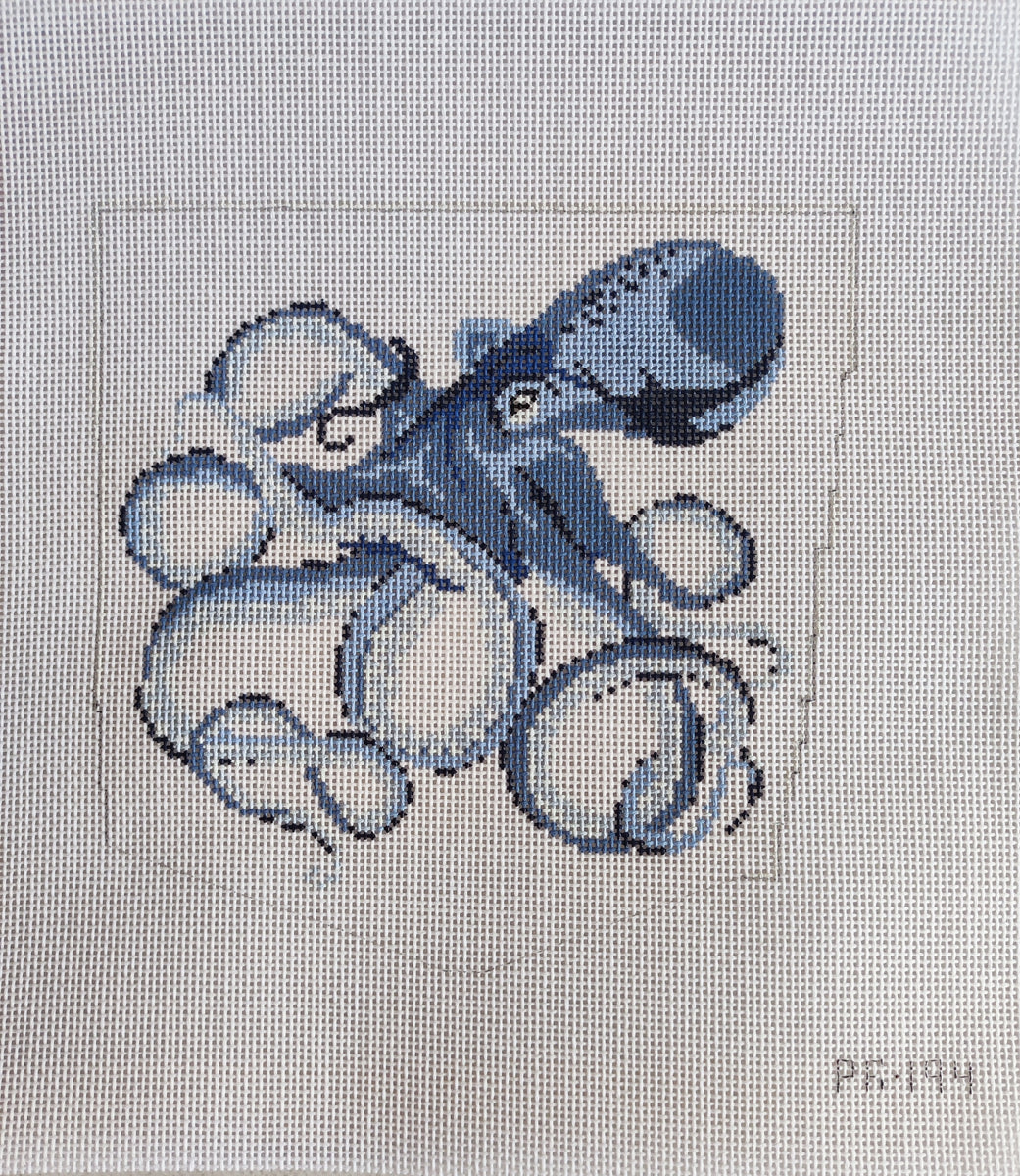 Octopus Pocket – Pip & Roo Needleworks